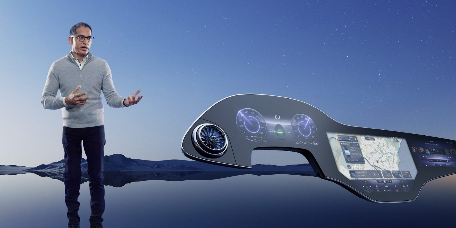 Mercedes-Benz unveils massive ‘hyperscreen’ inside the EQS electric ...