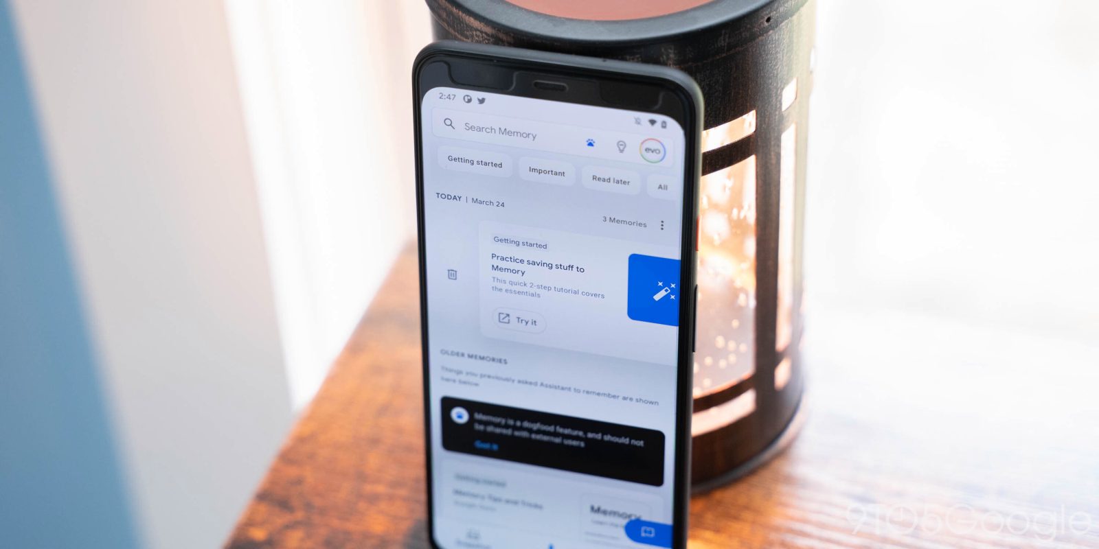 Google Assistant ‘Memory’ supercharges saving and reminders on Android, in development [Gallery ...