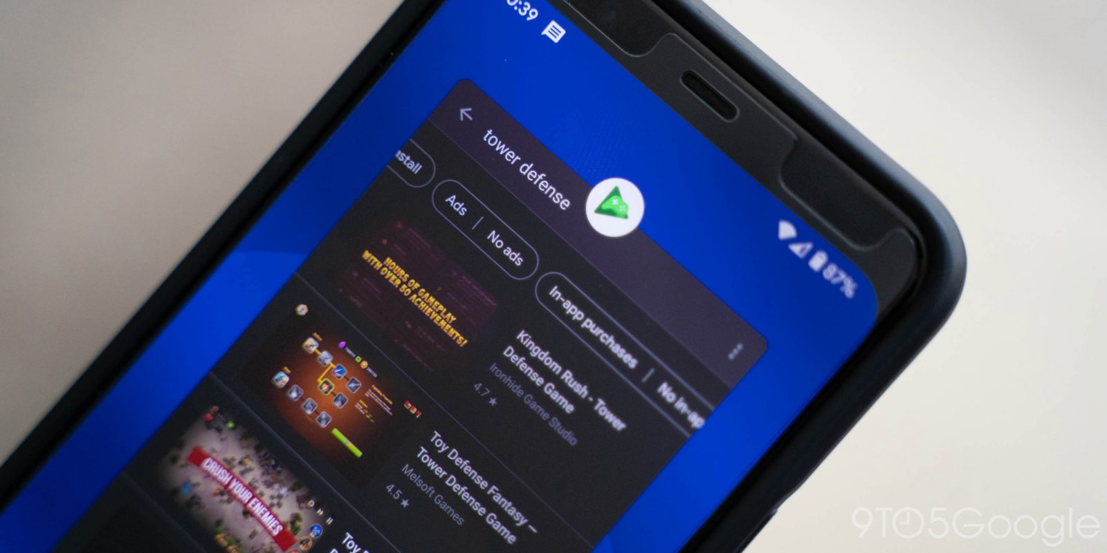 Google Play Games auto-populated ‘Games’ homescreen folder appears to ...