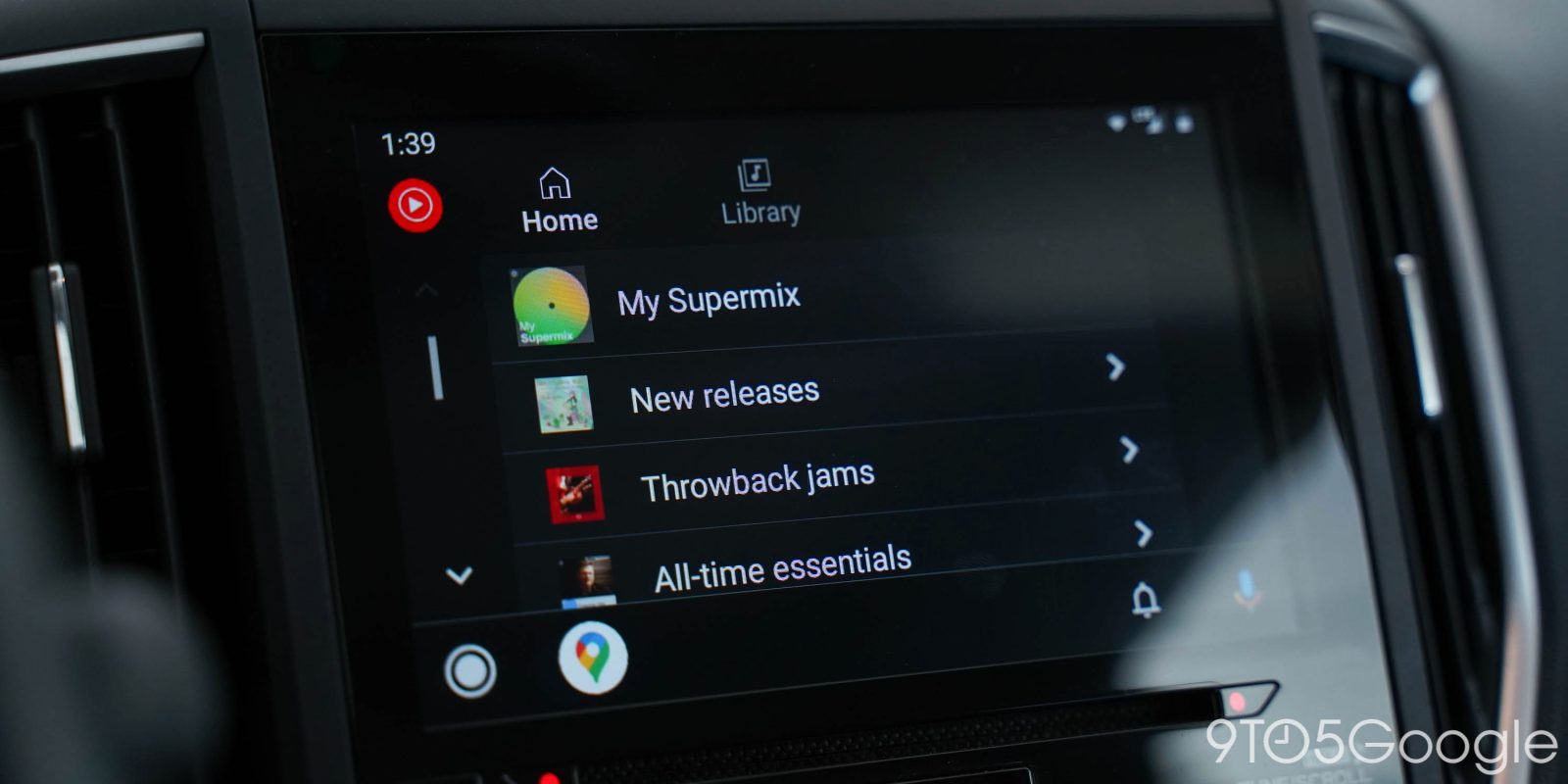 Android Auto gets a redesigned YouTube Music app w/ quick tabs, better ...