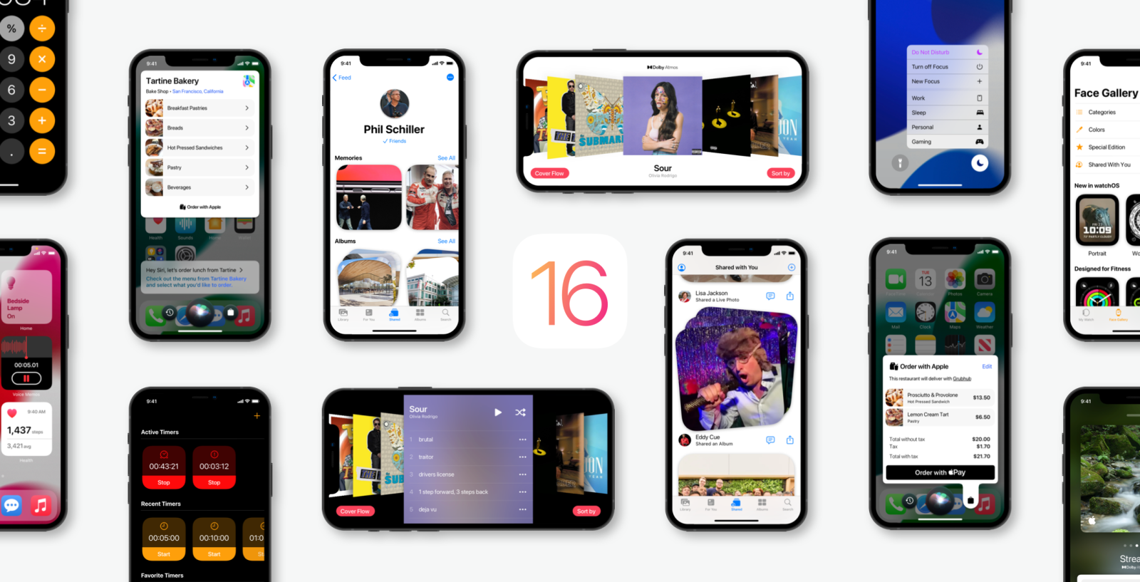 Concept Part 2: How iOS 16 should improve apps like Photos, Music, Watch, Clock, Calculator, and ...