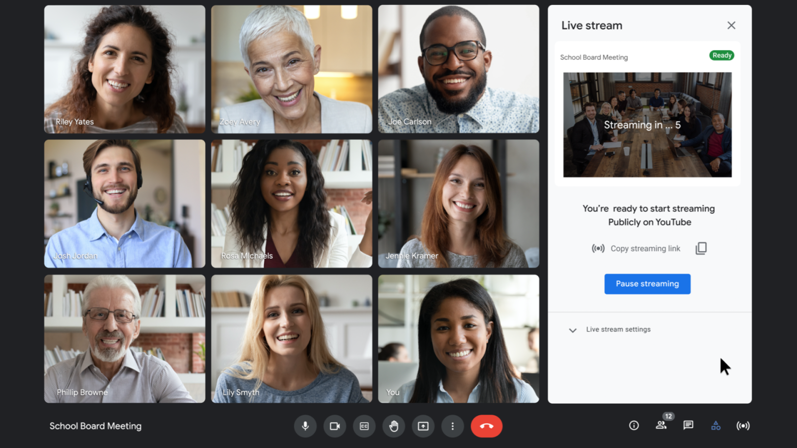 Google Meet adding YouTube livestreams for education users, real-time ...