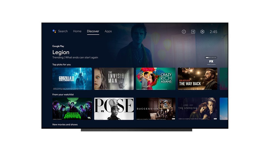Android TV homescreen update adds watchlist, recommendation features ...