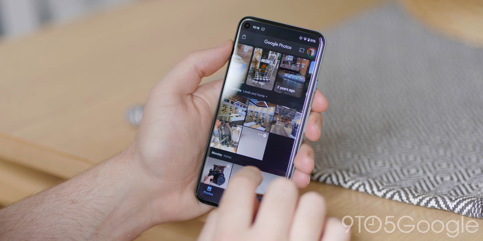 Google Photos adds haptic feedback when scrolling your extended image ...