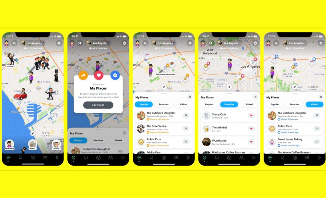 Snapchat for iOS expanding popular Snap Map location-sharing feature ...