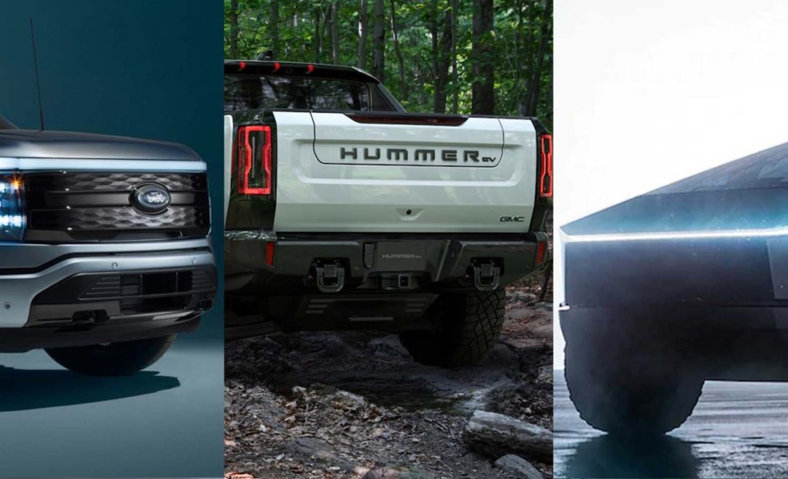 Upcoming electric trucks: Cybertruck, F-150 Lightning, Hummer EV ...