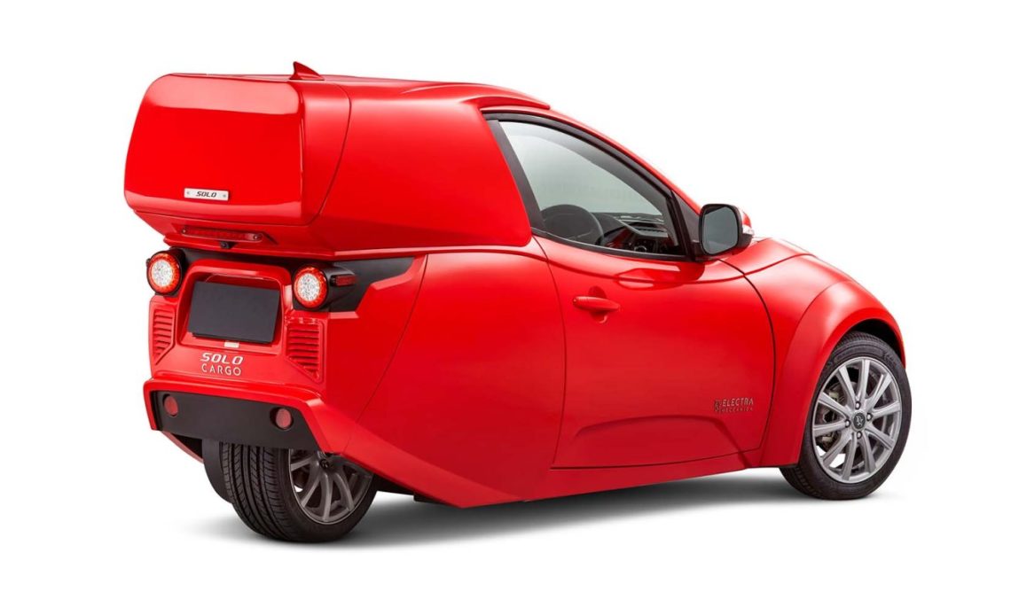 ElectraMeccanica unveils ‘Cargo’ version of its SOLO EV - Top Tech News
