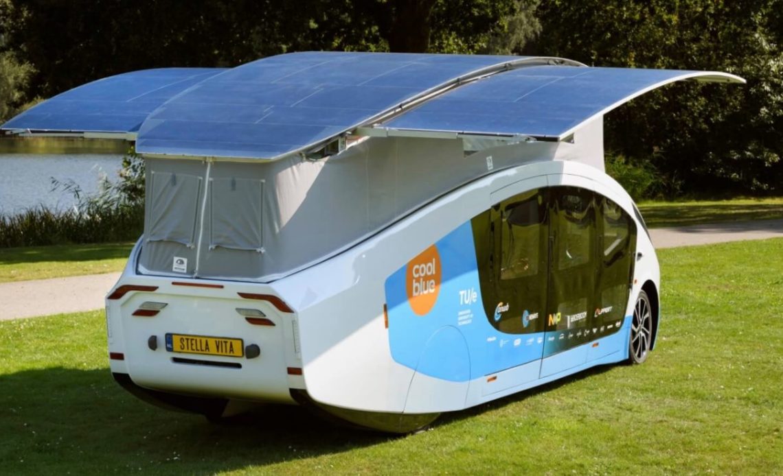 Electric car with extension and expandable solar offers a glimpse of ...