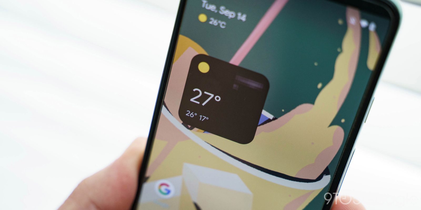 Here’s the new Google Weather widget with Android 12-inspired design ...