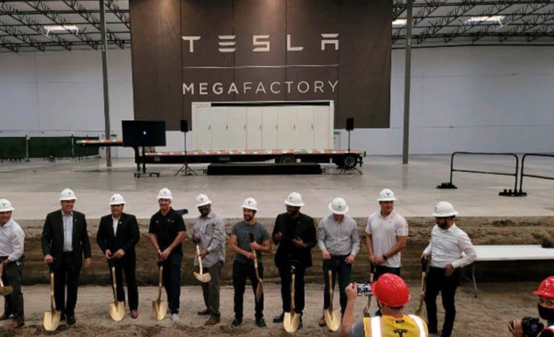 Tesla (TSLA) breaks ground on new ‘Megafactory’ to produce Megapack ...