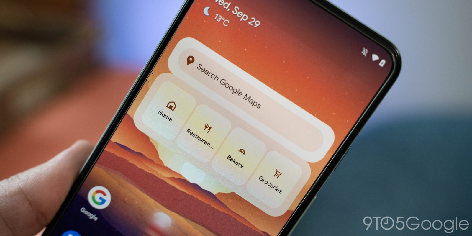 Google Maps readies Android homescreen widget w/ dynamic colors - Top ...