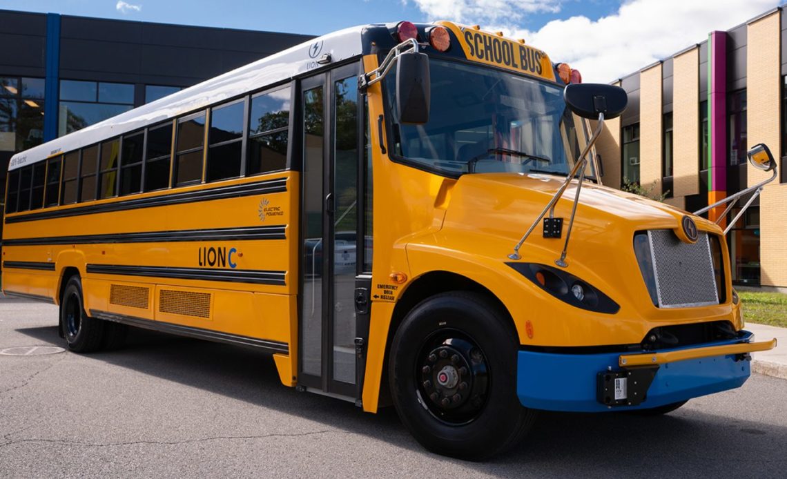 Lion Electric receives conditional PO for 1,000 electric school buses ...