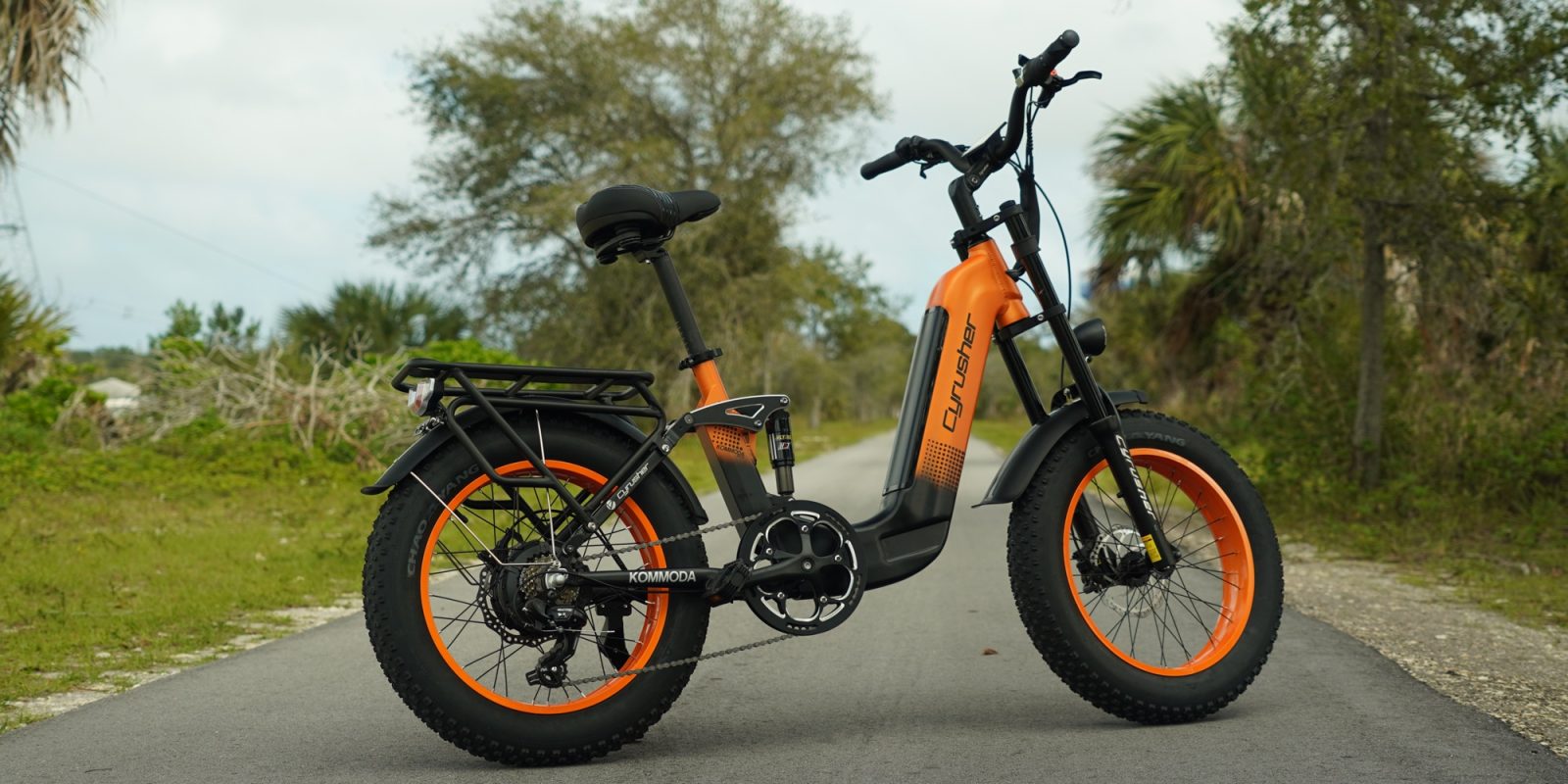 Cyrusher Kommoda full-suspension electric bike review: A fun, category ...