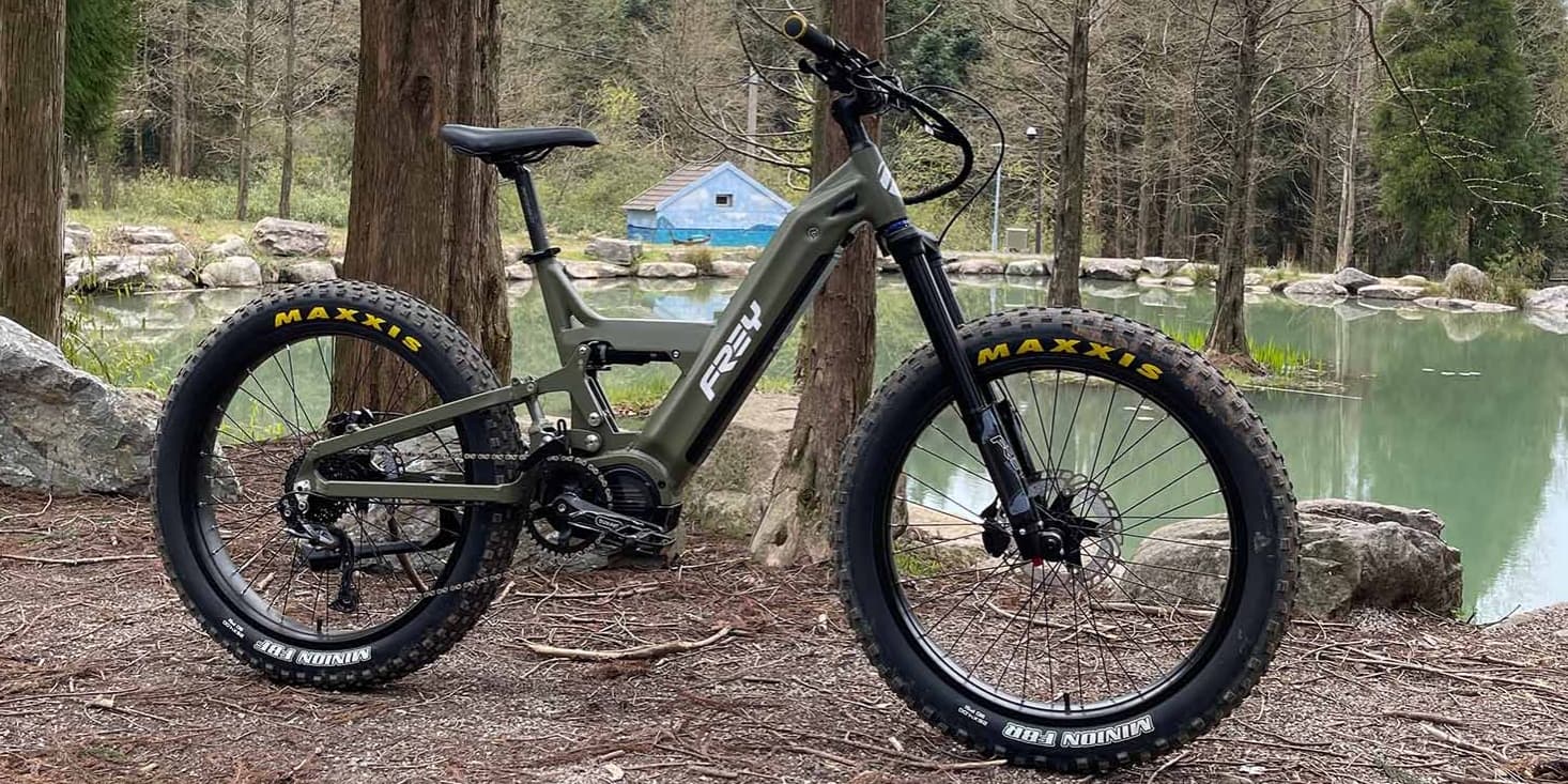 FREY CC fat tire e-bike unveiled as 1,500W full-suspension electric ...