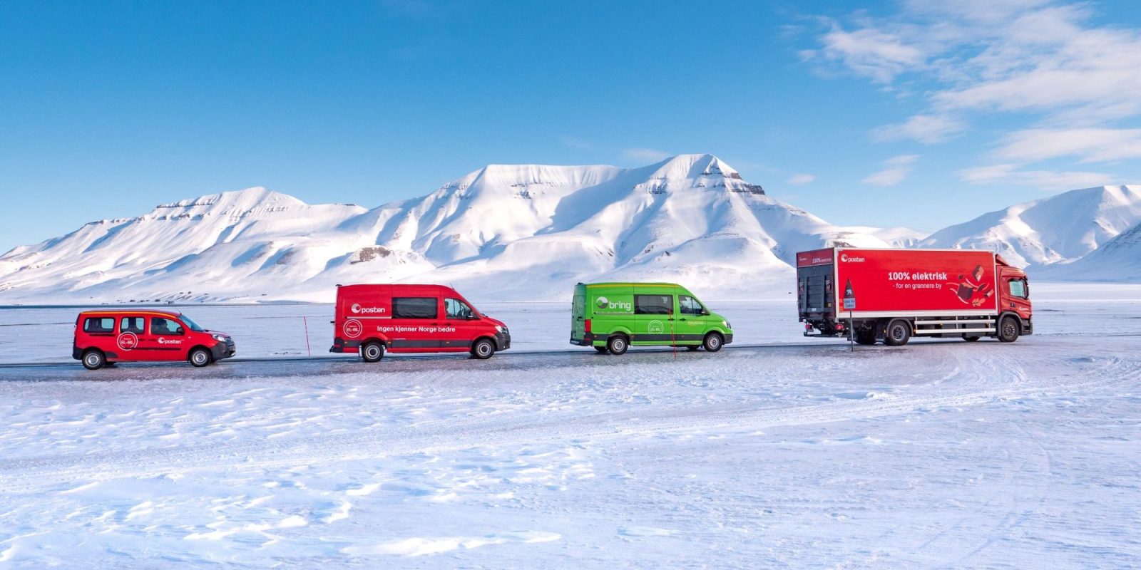Take notes, DeJoy – Svalbard Post goes all electric in -20ºC weather ...