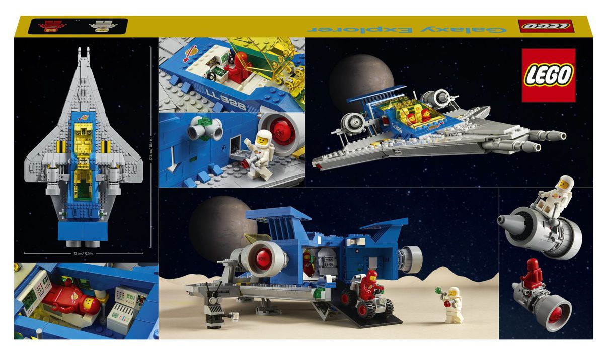Lego’s original spaceship, the Galaxy Explorer, is back and better than ...