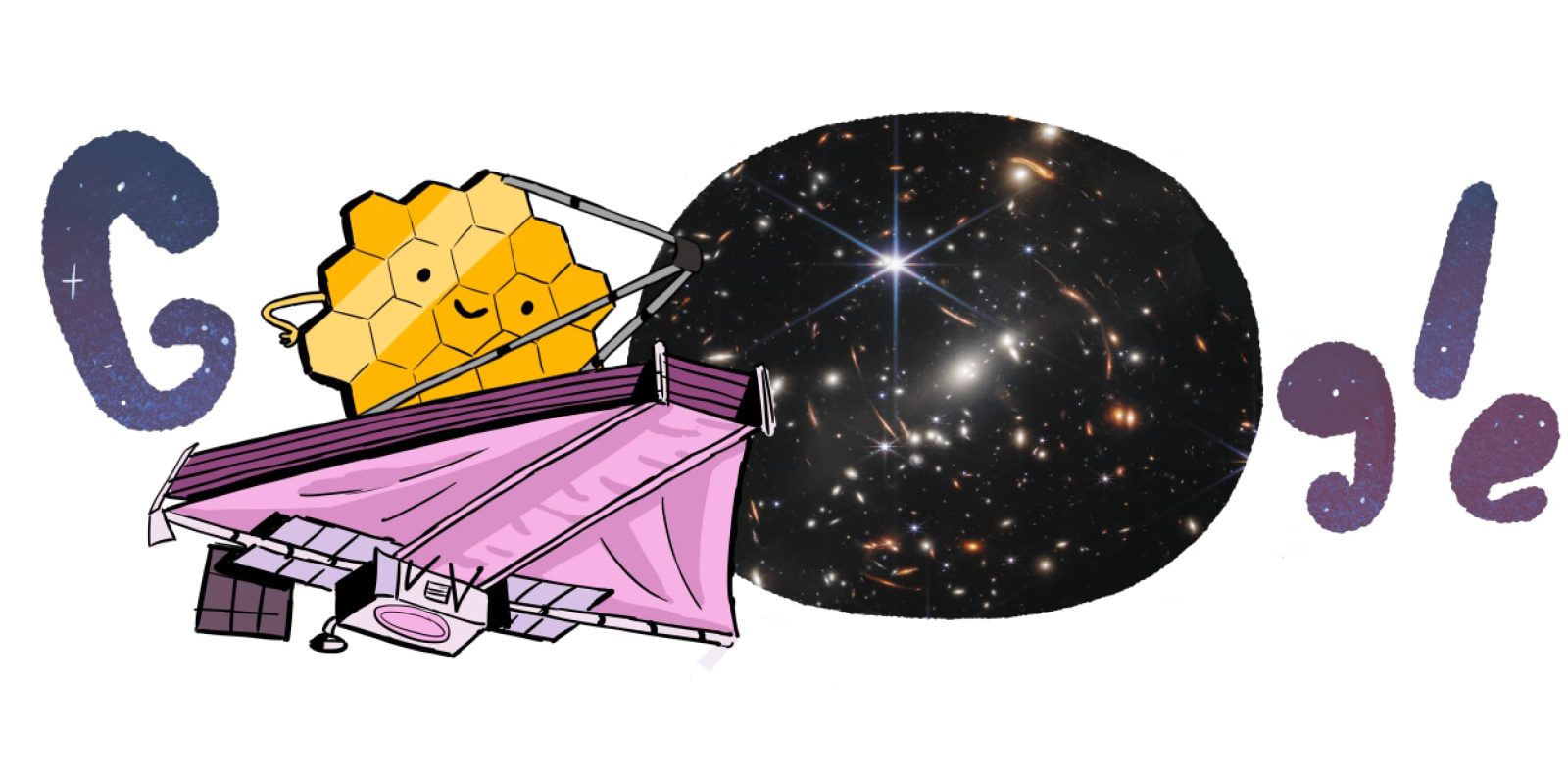 Google Doodle celebrates the first images from NASA’s James Webb Space ...