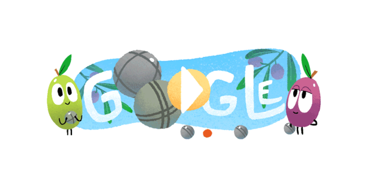 Multiplayer Google Doodle game teaches you how to play Pétanque