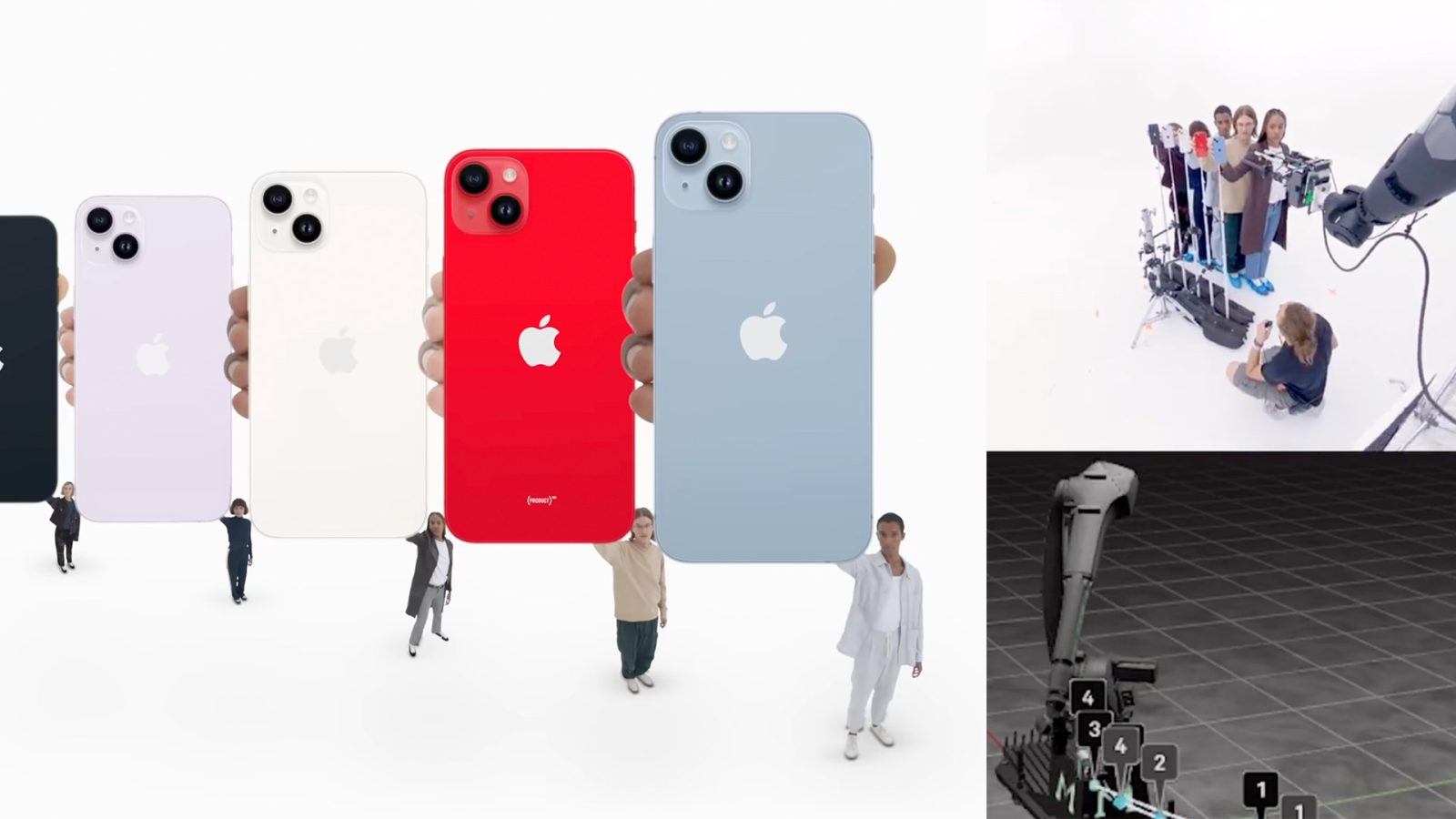 Video shows behind the scenes of how the new iPhone 14 ad was shot ...