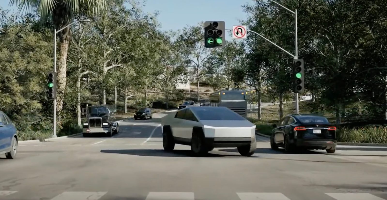 Tesla is creating a simulation of San Francisco in Unreal Engine
