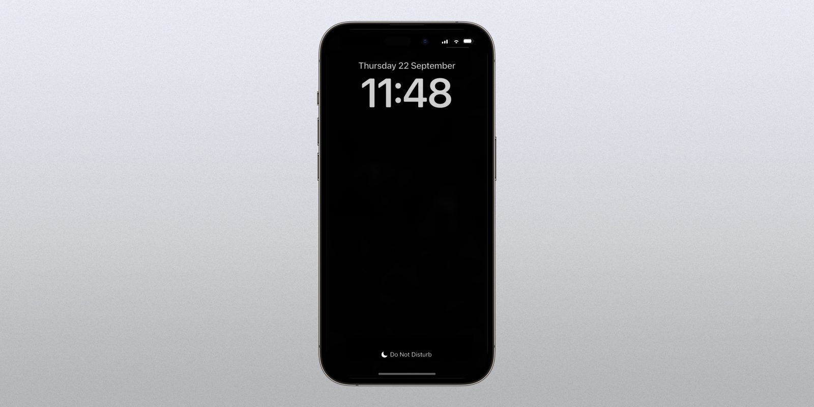iPhone 14 Pro has a hidden toggle to enable black-and-white always-on ...