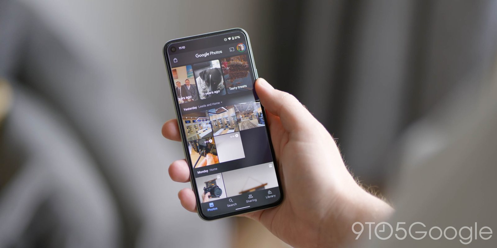 Google Photos new Memories revamp w/ vertical swipe gesture begins ...