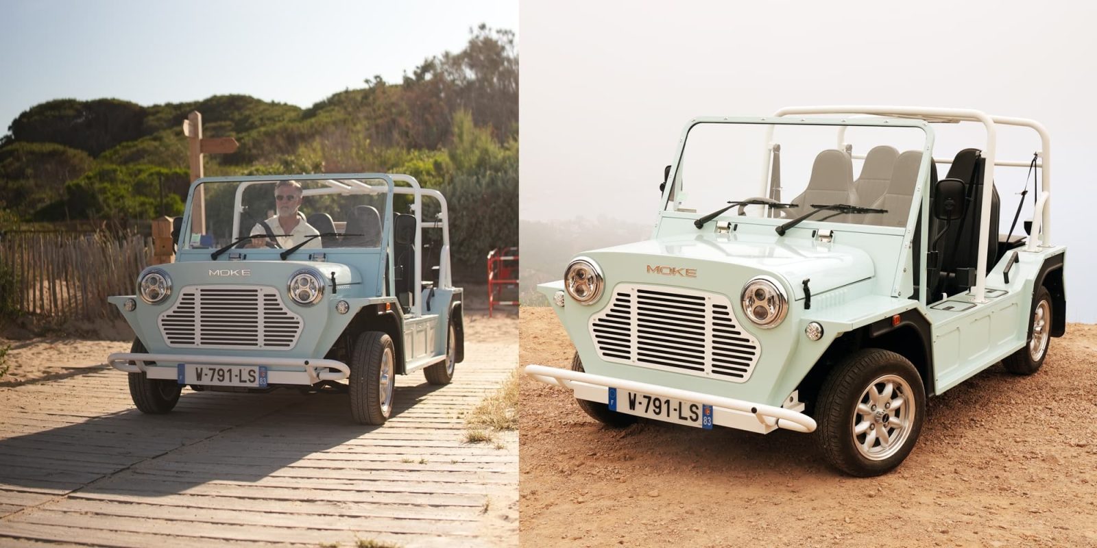 MOKE International returns to US with street-legal 50 mph open-top ...