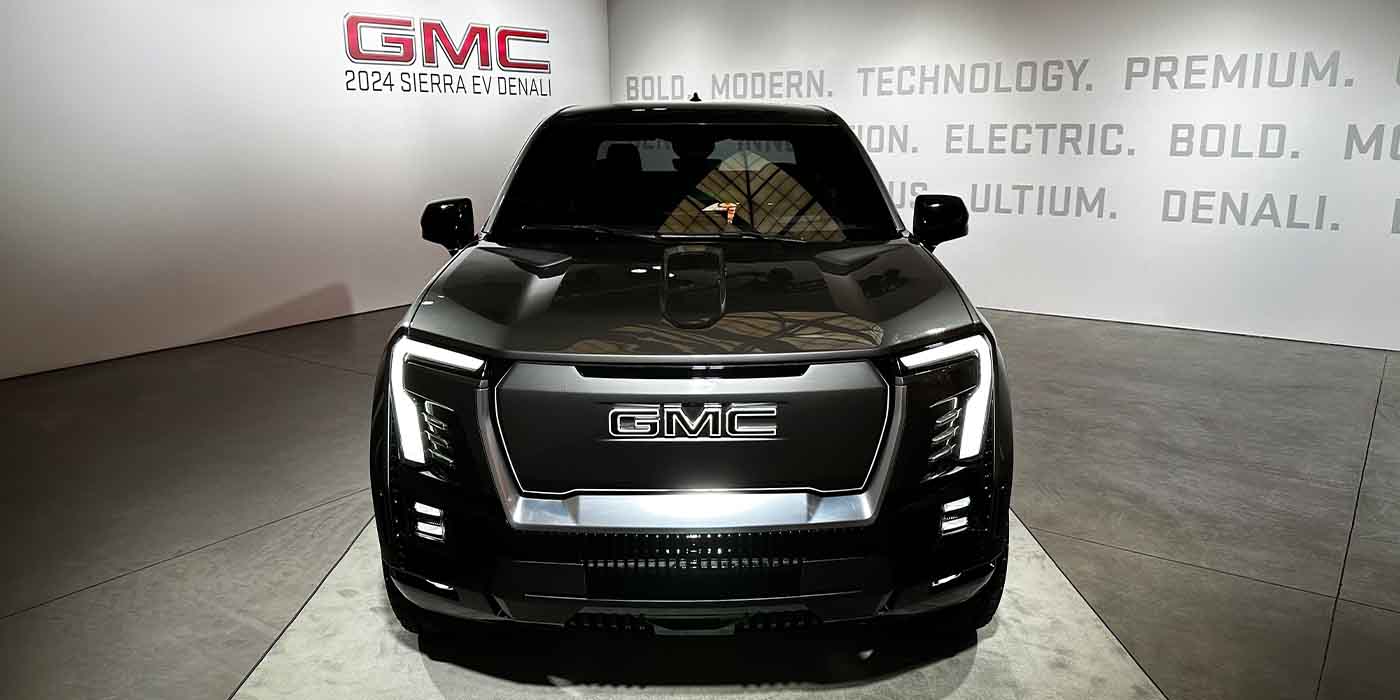 GMC introduces 2024 GMC Sierra EV Denali Edition 1 with 400 mile range ...