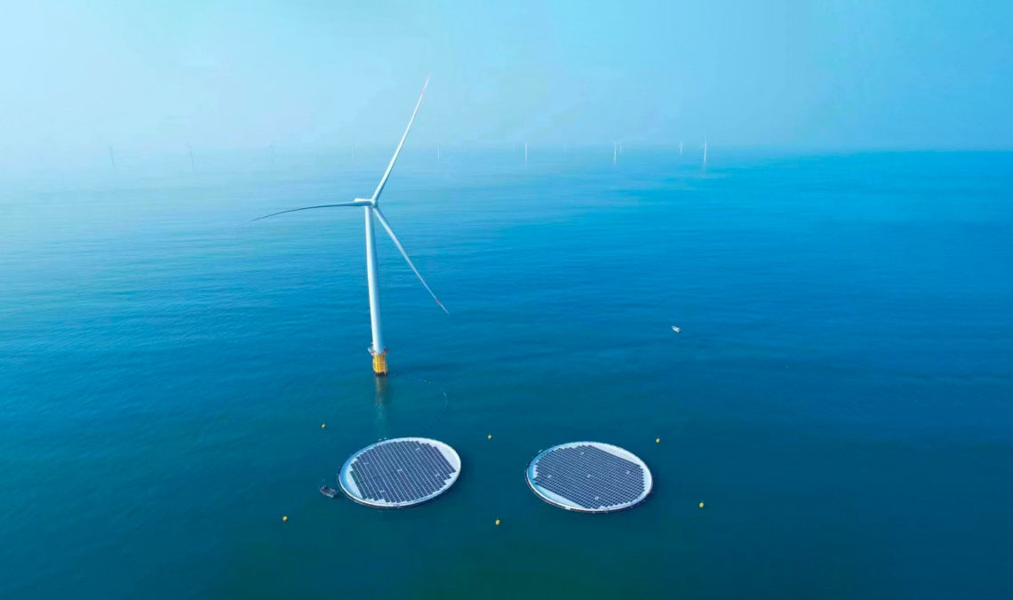 The world’s first offshore floating wind-solar pilot just came online ...