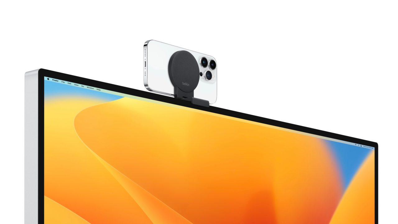 Belkin releases new iPhone Continuity Camera MagSafe mount for external ...