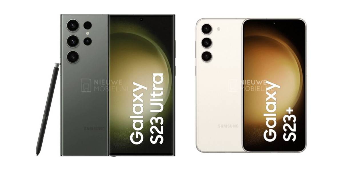 Official Galaxy S23 Ultra and S23+ images leak ahead of Samsung’s ...
