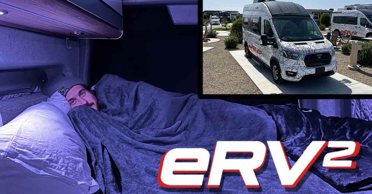 First drive (and sleepover) in the all-electric Winnebago eRV2 [Video ...