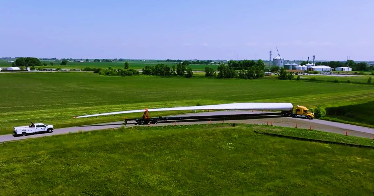 Check out the arrival of Rivian's onsite wind turbine [video] - Top ...
