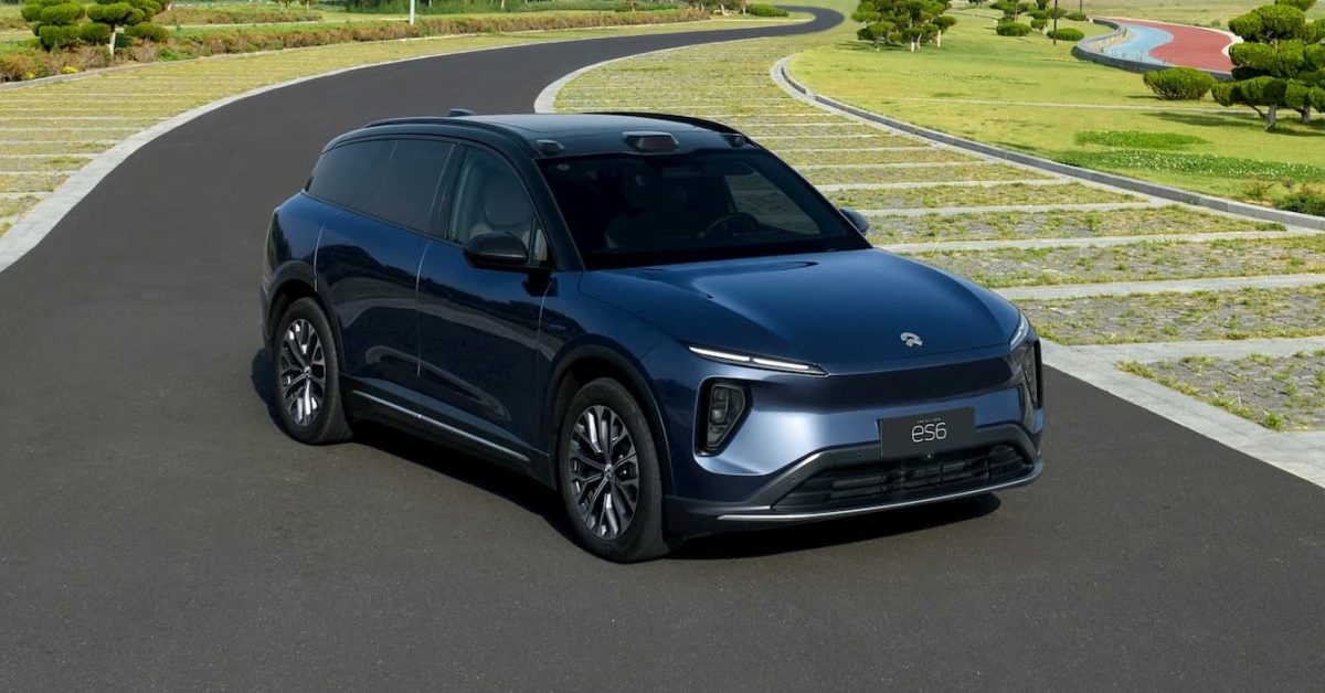 NIO's new ES6 electric SUV breaks EV maker's monthly delivery record