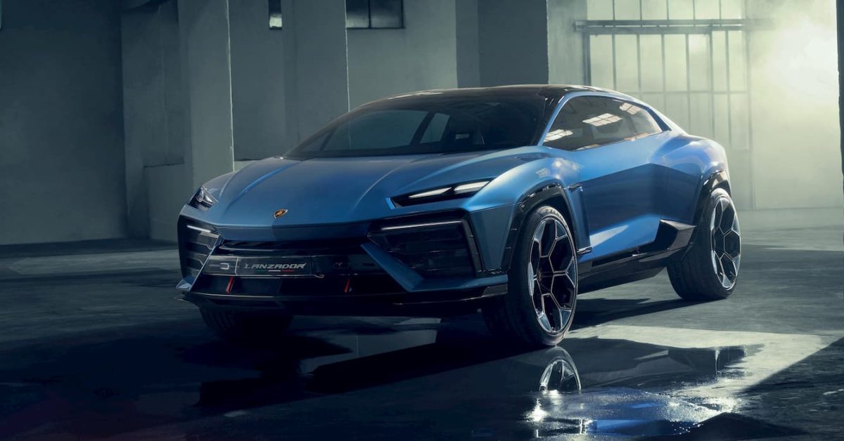 Lamborghini officially reveals the commanding Lanzador EV, its first ...