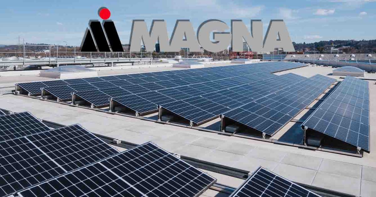 Magna commits to reaching net-zero emissions by 2050, will run 100% ...