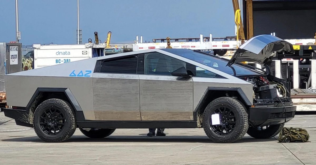 Tesla is testing Cybertruck with dual-motor powertrain, interior look ...