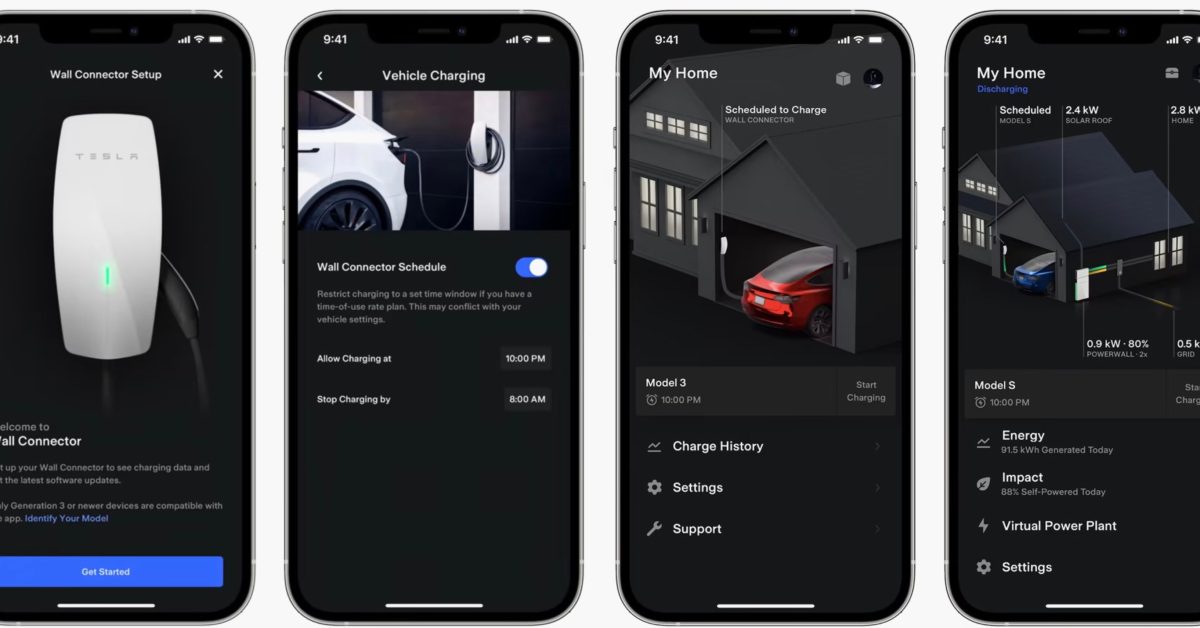 Tesla launches Wall Connector app integration as it opens to non-Tesla ...