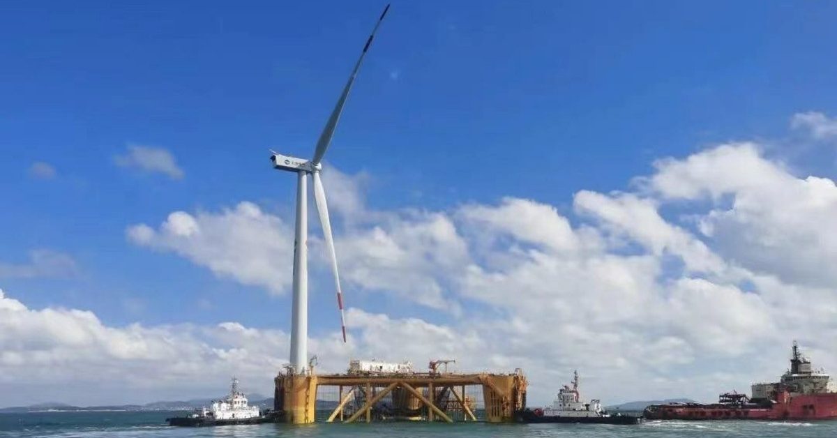 Meet the 'world's first' floating wind, solar, and fish farm combo ...