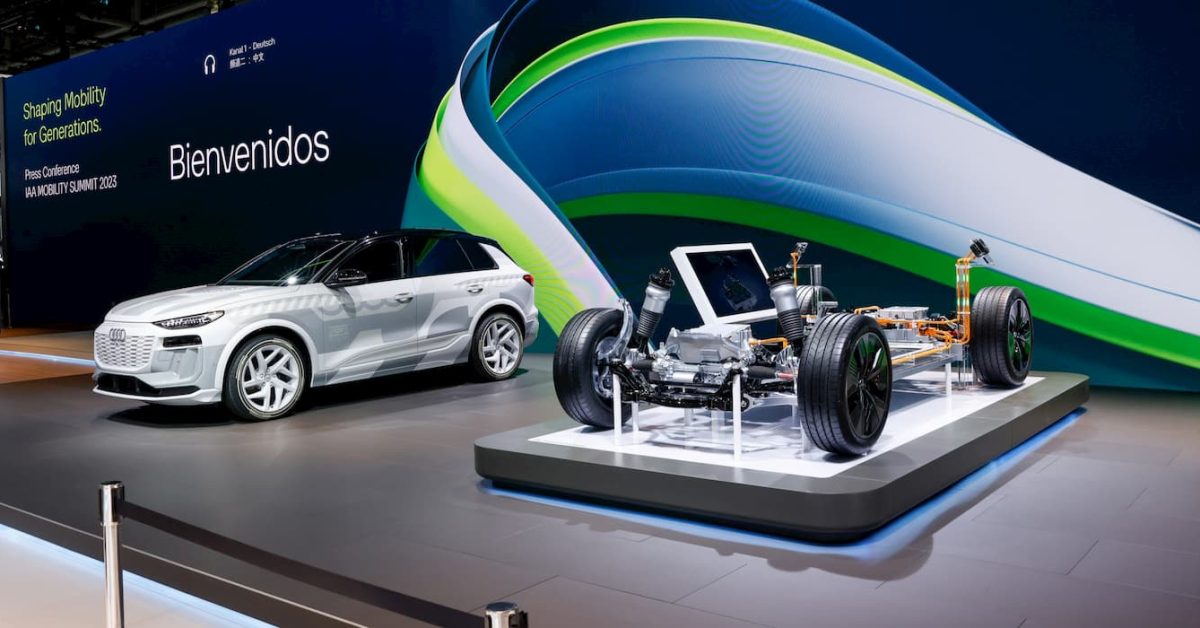 Audi finally begins building electric motors for new Porsche ...