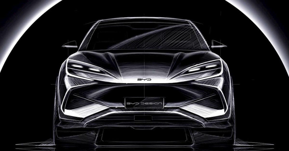BYD teases sleek new electric SUV design to rival Tesla's model Y - Top ...