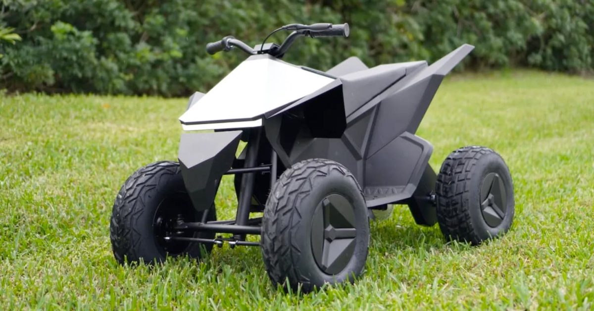 Here's how Tesla cleverly re-launched its Cyberquad for Kids by ...