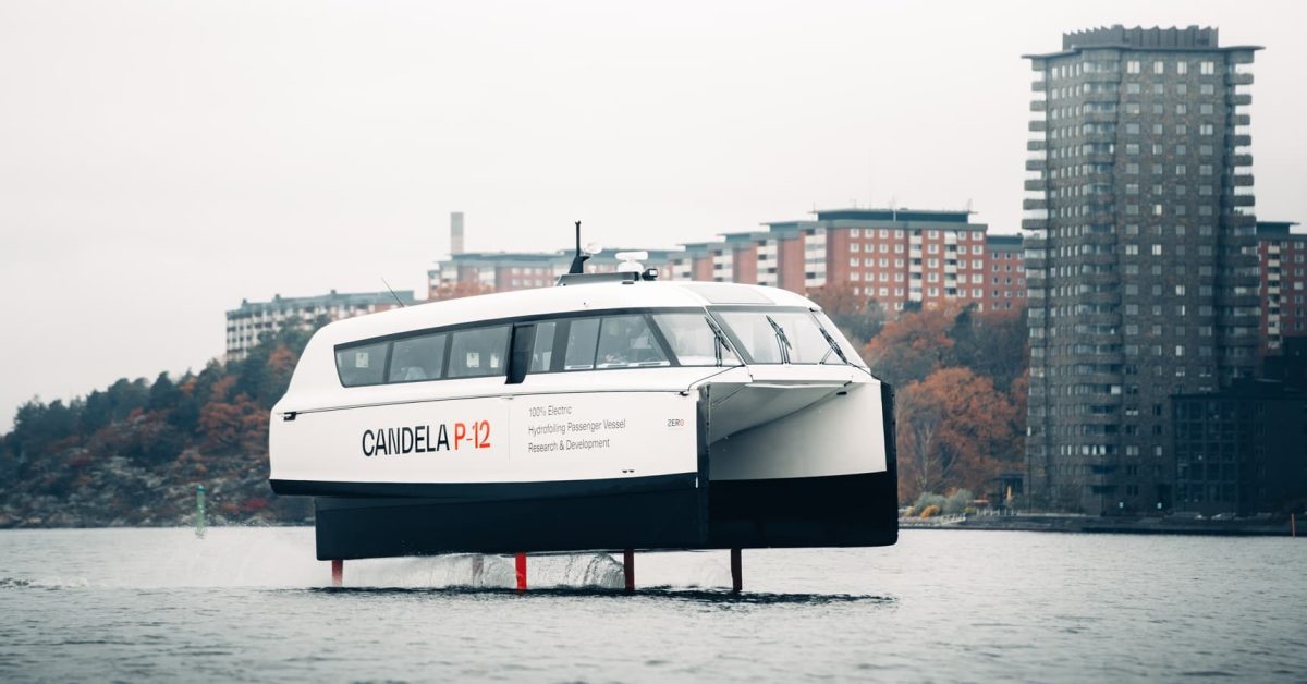 First flying electric ferry completes passenger test flights, starts ...
