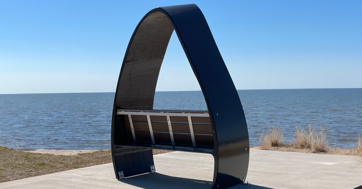 This Ohio startup turns wind turbine blades into extraordinary park ...