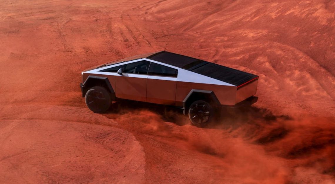 Watch the Tesla Cybertruck take on a Rivian R1T and Hummer EV in an ...