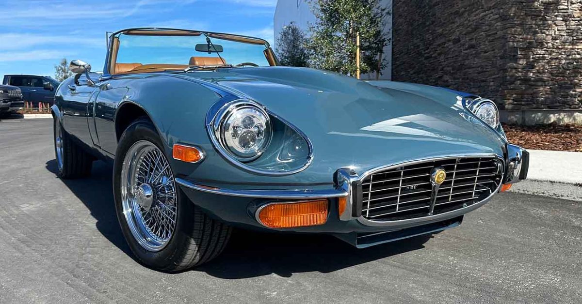 First drive in the electric Jaguar E-Type from ECD Automotive Design: A ...